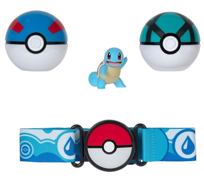 Pokemon Clip 'n' go : Poke Ball Belt Set - Great Ball, Nest Ball ...