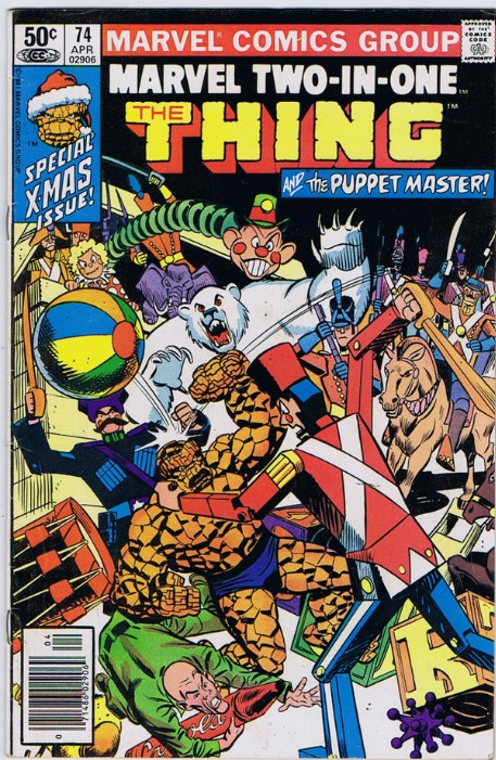 Marvel Two-in-One #74 Marvel 1981 The Thing and The Puppet Master ...