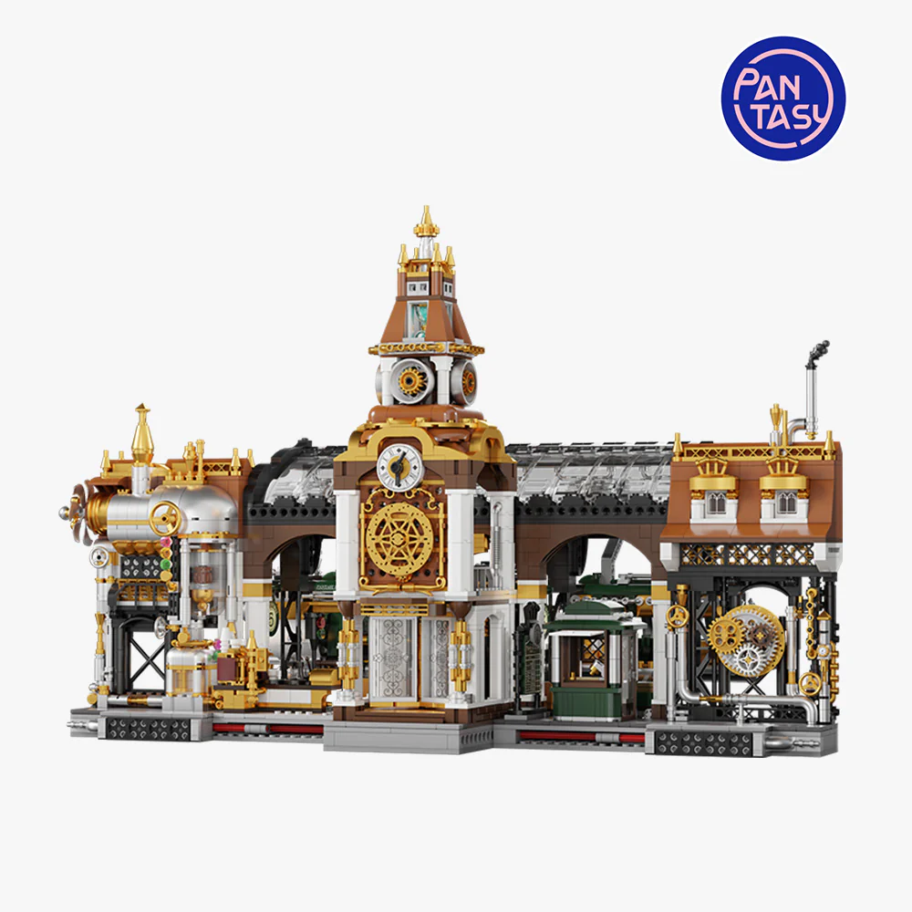 Pantasy Steampunk Series-Railway Station - Gamebreaker