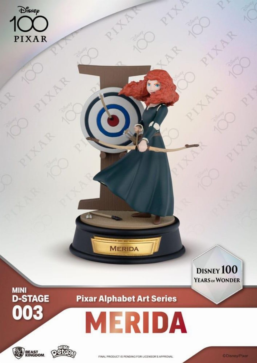 Disney: D-Stage - 100 Years of Wonder-Pixar Merida Minifigure (10cm ...