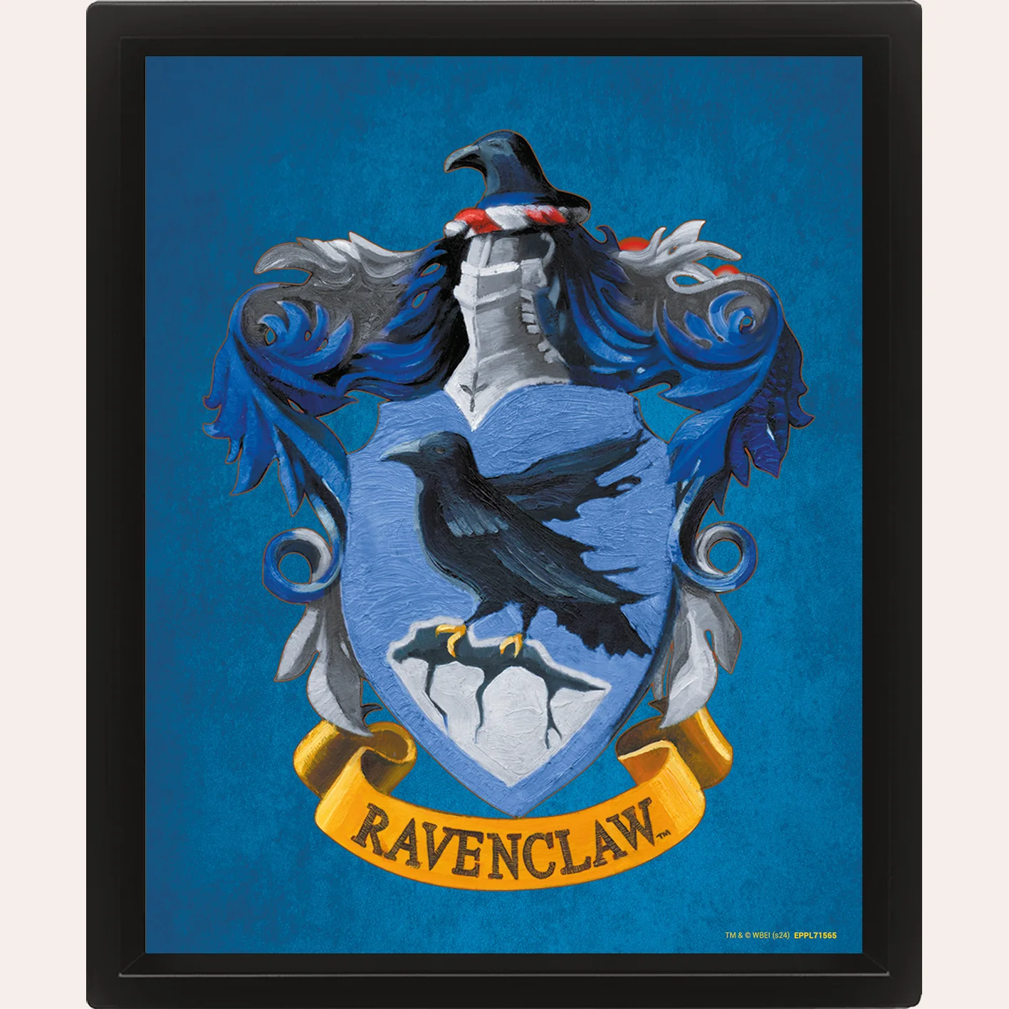 Harry Potter (Colourful Crest Ravenclaw) 3D Frame - Gamebreaker