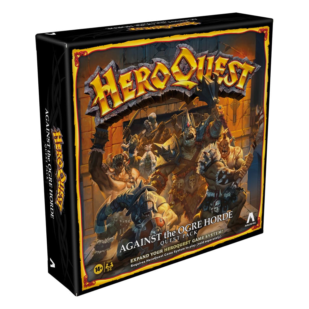 Hero Quest Board Game Expansion Against the Ogre Horde Quest Pack ...
