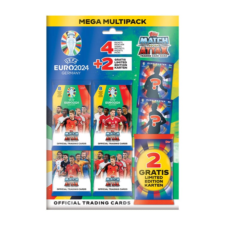 UEFA EURO 2024 Trading Cards Mega Multipack Topps – Gamebreaker