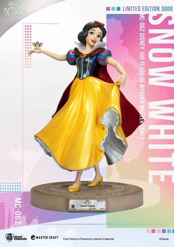 Disney 100 Years Of Wonder Snow White Master Craft Beast Kingdom Statue ...