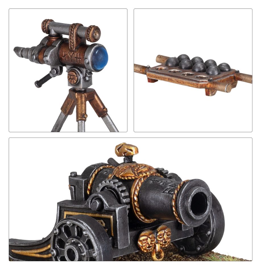 Warhammer Dwarf Cannon & Organ Gun (10-14) - Gamebreaker