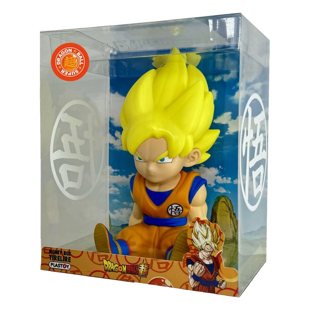 DRAGON BALL - Son Goku Super Saiyan - Money Box PVC 19cm - Gamebreaker