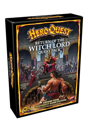 Hero Quest Board Game Expansion Return of the Witch Lord Quest Pack ...