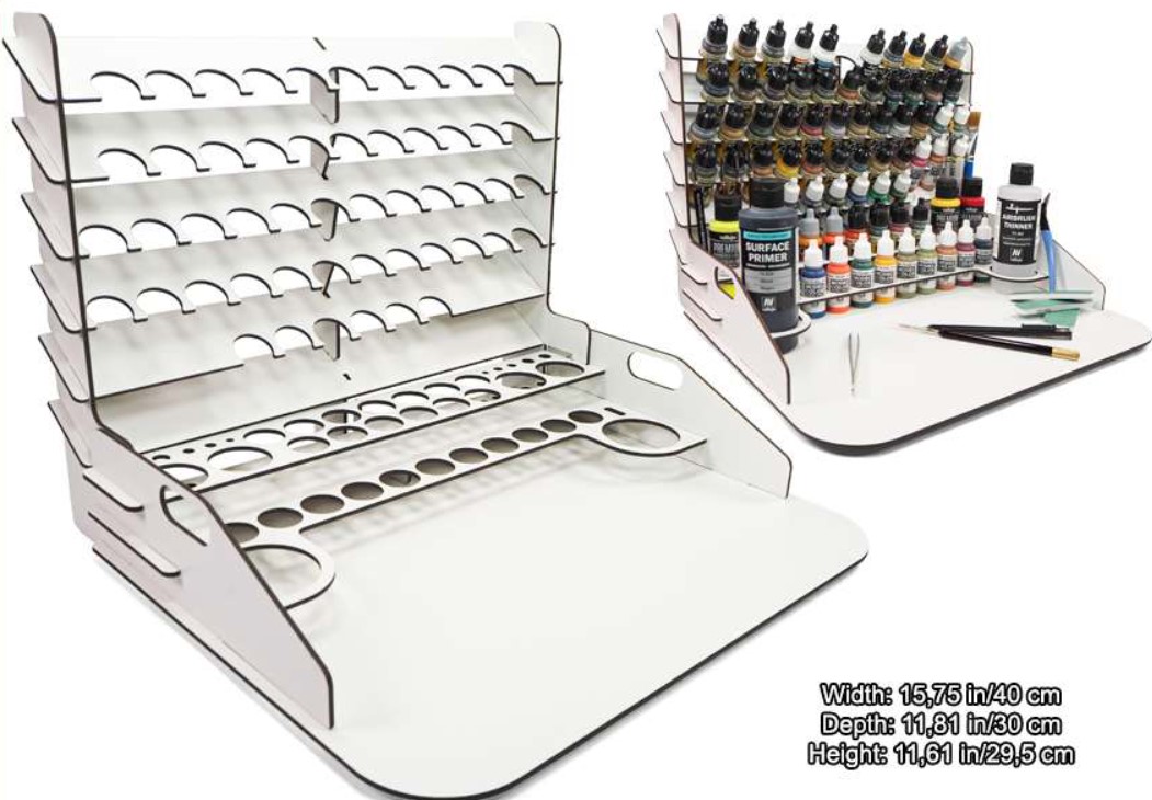 Paint Display and Work storage 40x30 - Gamebreaker