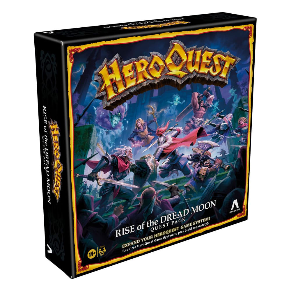Hero Quest Board Game Expansion Rise of the Dread Moon Quest Pack ...