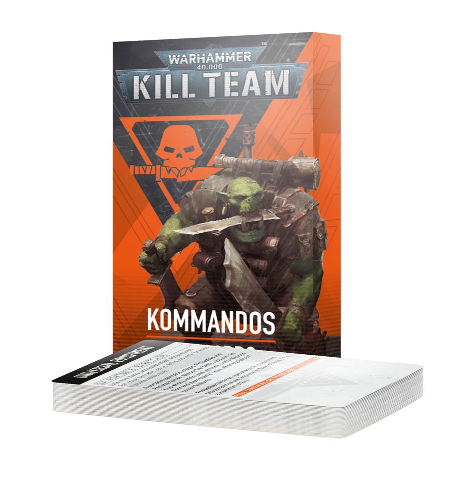 Warhammer Kill Team: Kommandos – Datacards (English) (103-56) - Gamebreaker