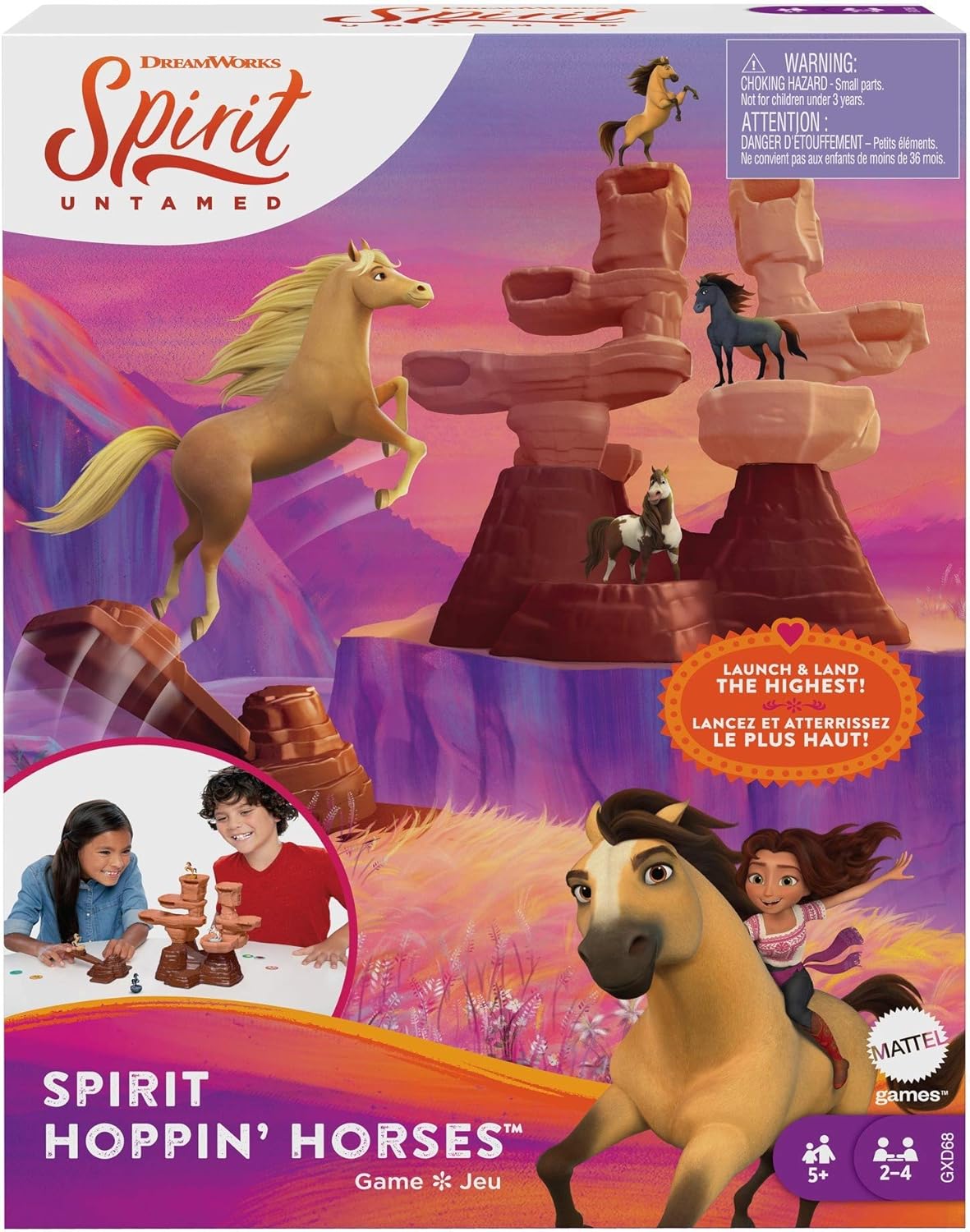 Spirit Untamed: Spirit Hoppin' Horses Family Game - Gamebreaker