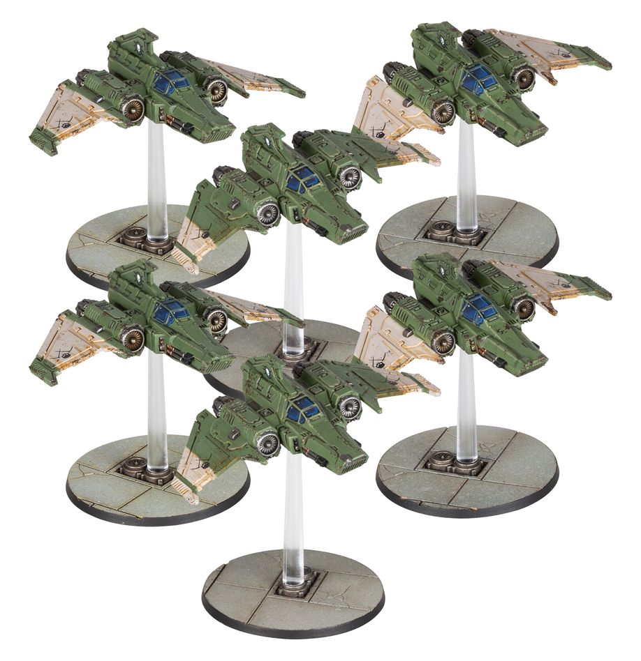 Warhammer Legions Imperialis: Xiphon Interceptor Squadron 03-38 ...