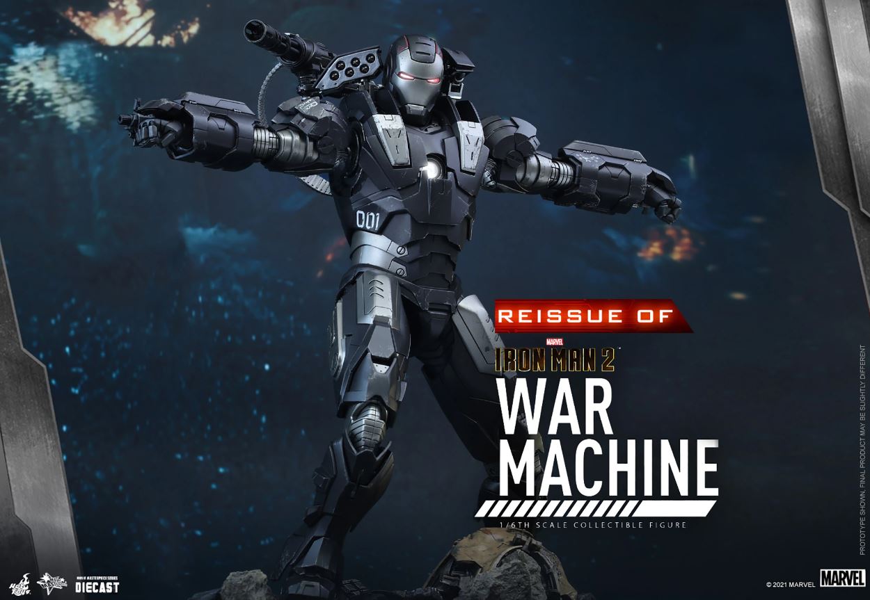 War Machine Sixth Scale Figure by Hot Toys - 908445 - Gamebreaker