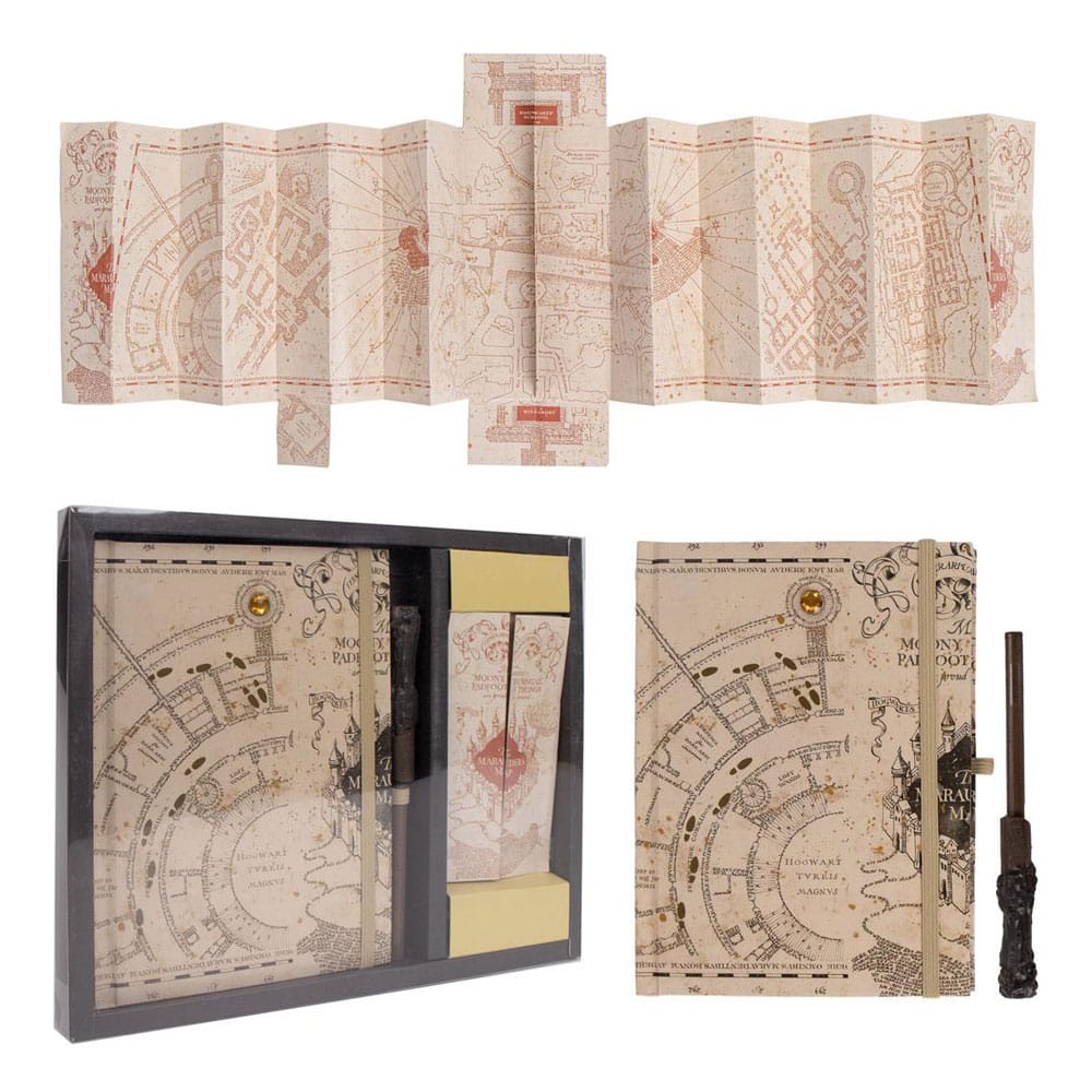 Harry Potter Stationery Set Marauder's Map - Gamebreaker