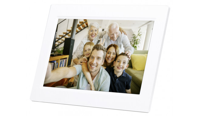 Denver digital photo frame Frameo PFF-1010 white - Gamebreaker
