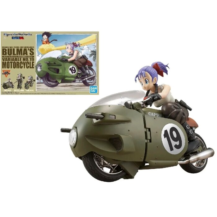 Dragon Ball Bulma’s Variable No. 19 Motorcycle Bandai Model Kit ...