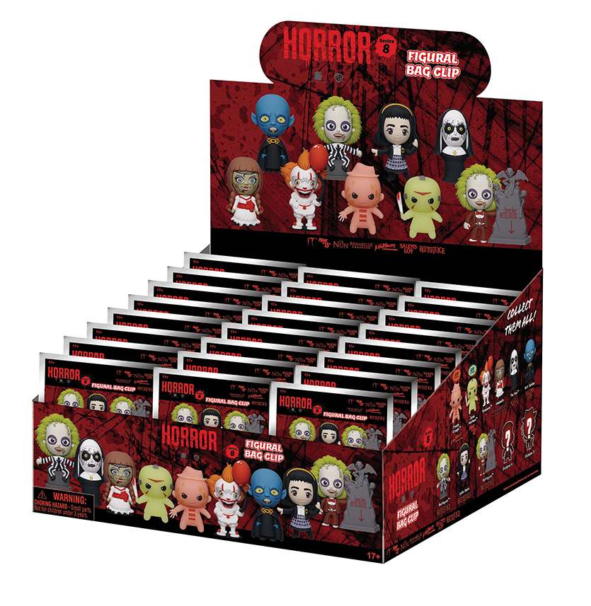 Wb horror bag clip blind box display - Gamebreaker