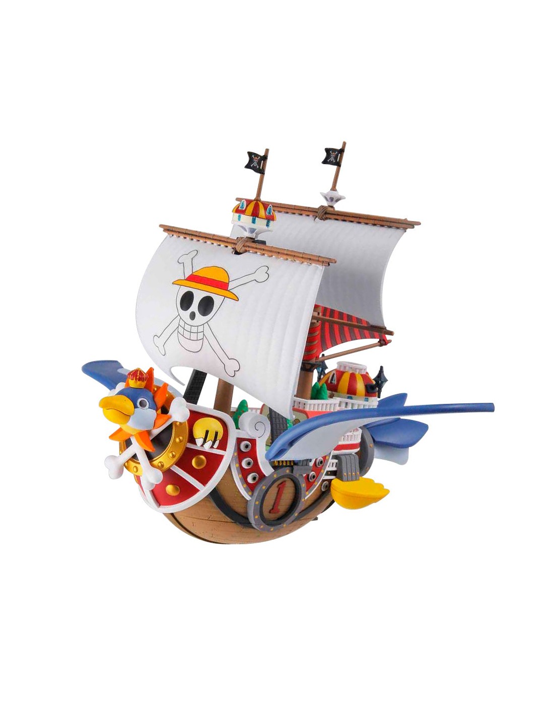 Thousand-Sunny Flying Model Kit 12 cms aprox. One Piece Grand Ship ...