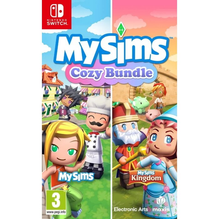 Nintndo Switch - My Sims Cozy Bundle - Gamebreaker