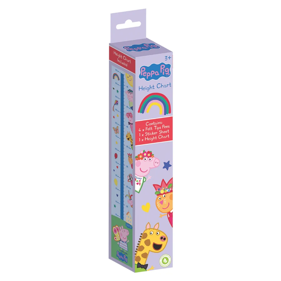 Peppa Pig Character Height Chart - Gamebreaker