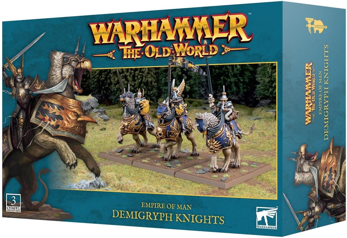 Warhammer The Old World Empire Of Man Demigryph Knights (06-107 ...