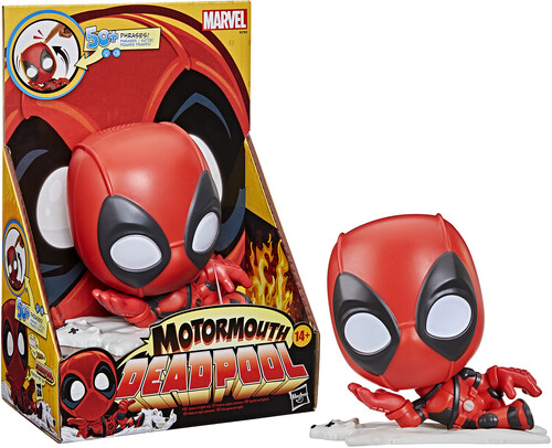 Hasbro Collectibles - Marvel Motormouth Deadpool Electronic Talking Toy ...