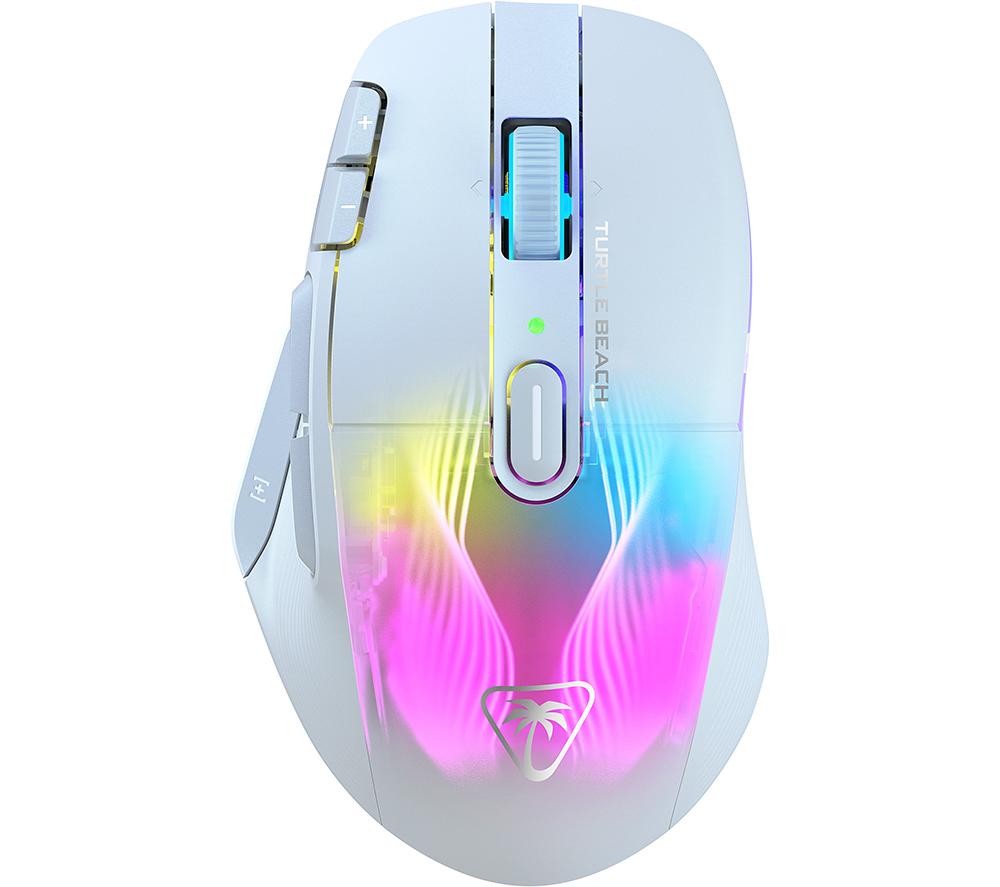 TURTLE BEACH Kone XP Air RGB Wireless Optical Gaming Mouse, White ...