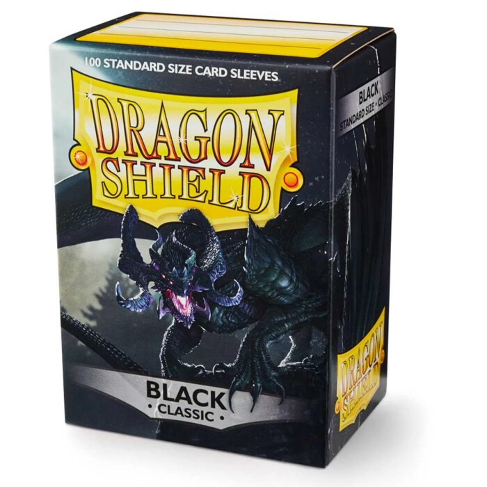 Dragon Shield Classic - Black (100 ct. in box) - Gamebreaker