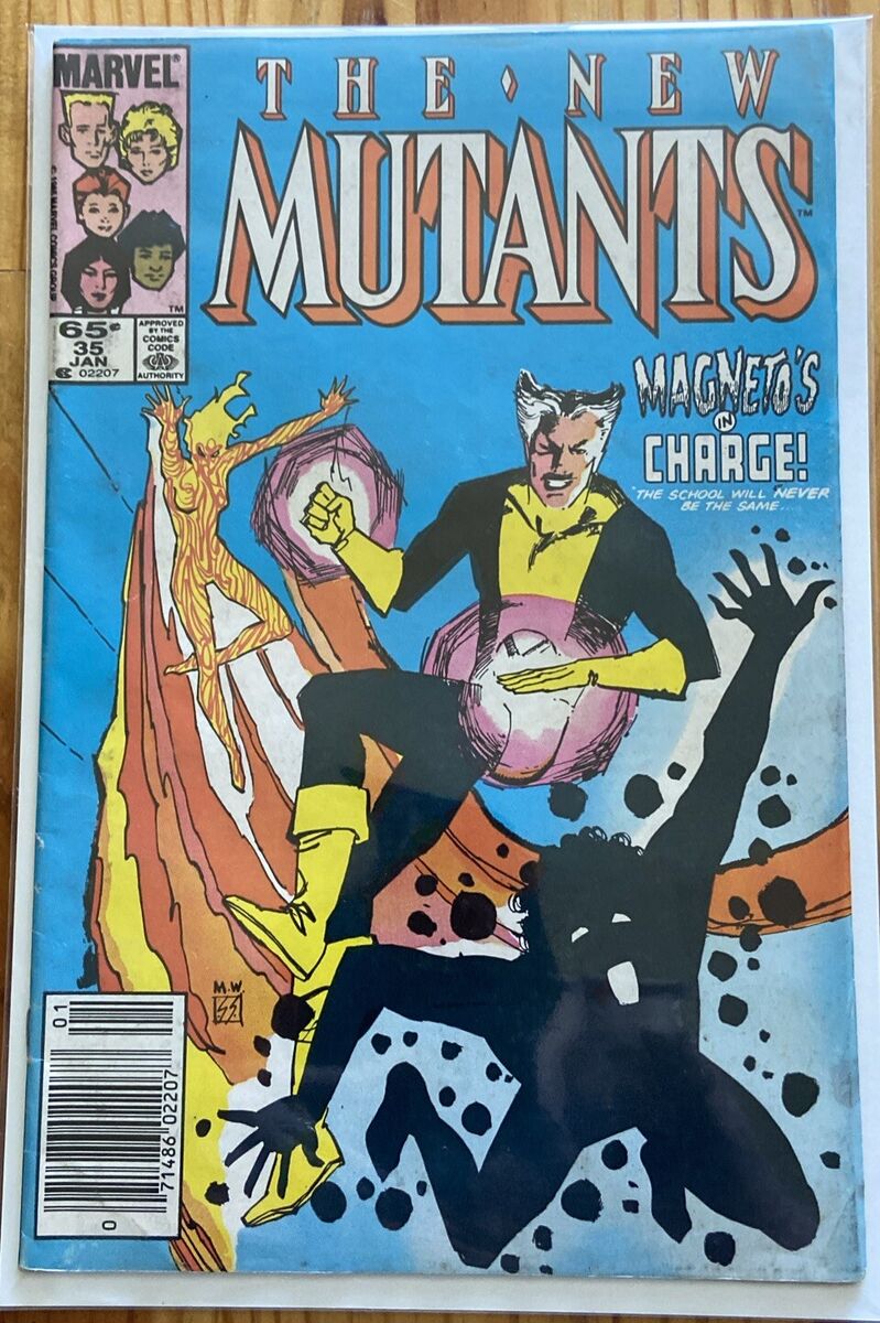 The New Mutants #35 JAN Comics - Gamebreaker