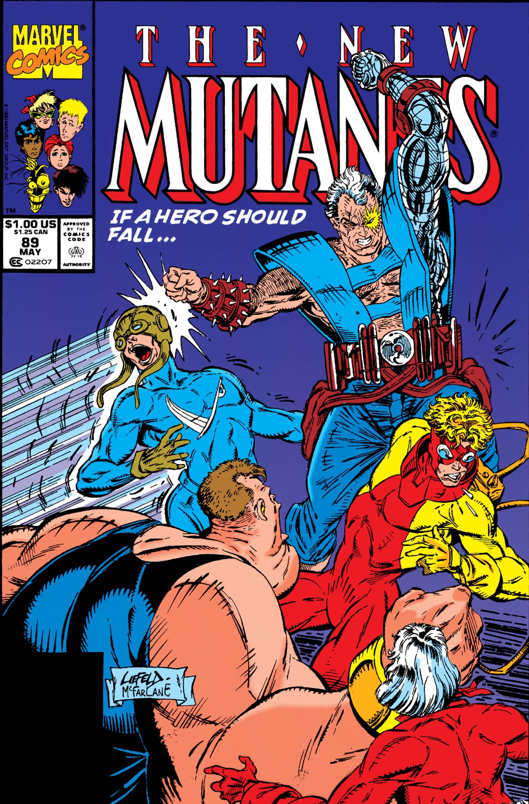 The New Mutants #89 May Comics - Gamebreaker