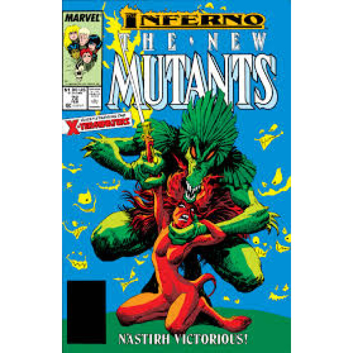 The New Mutants #72 Feb Comics - Gamebreaker