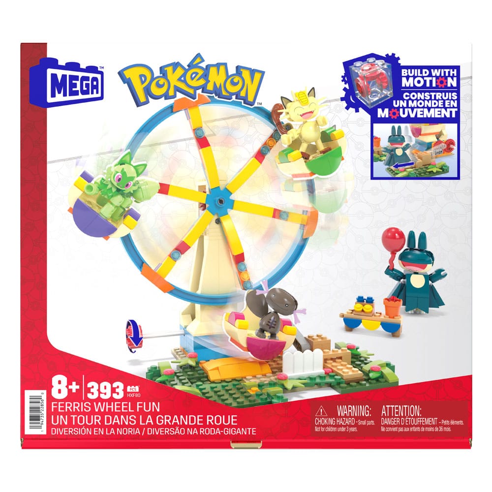 Pokémon MEGA Construction Set Ferris Wheel Fun - Gamebreaker