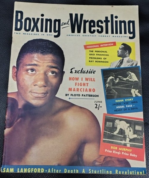 Vintage Boxing And Wrestling Magazine: Floyd Patterson (1956) - Gamebreaker