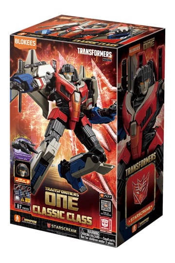 Transformers Blokees Plastic Model Kit Classic Class 16 Starsream ...