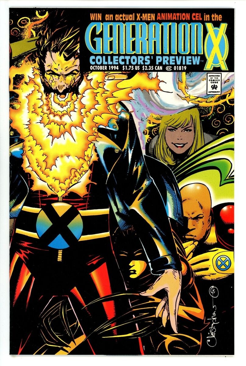 Generation X Collectors' Preview (1994) #1 - Gamebreaker
