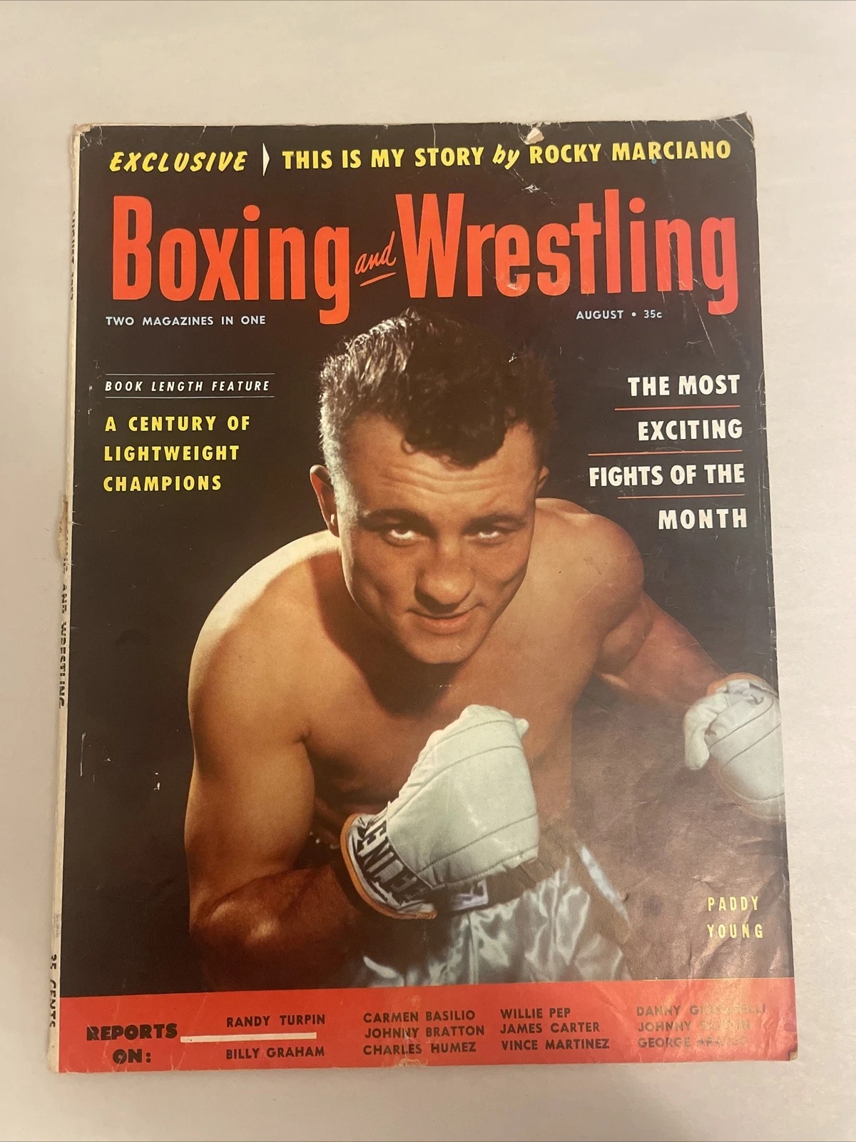Vintage Boxing And Wrestling Magazine: This is my story by Rocky ...