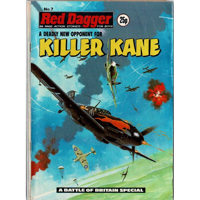 Red Dagger Magazines (1950) #7 - Killer Kane - Gamebreaker