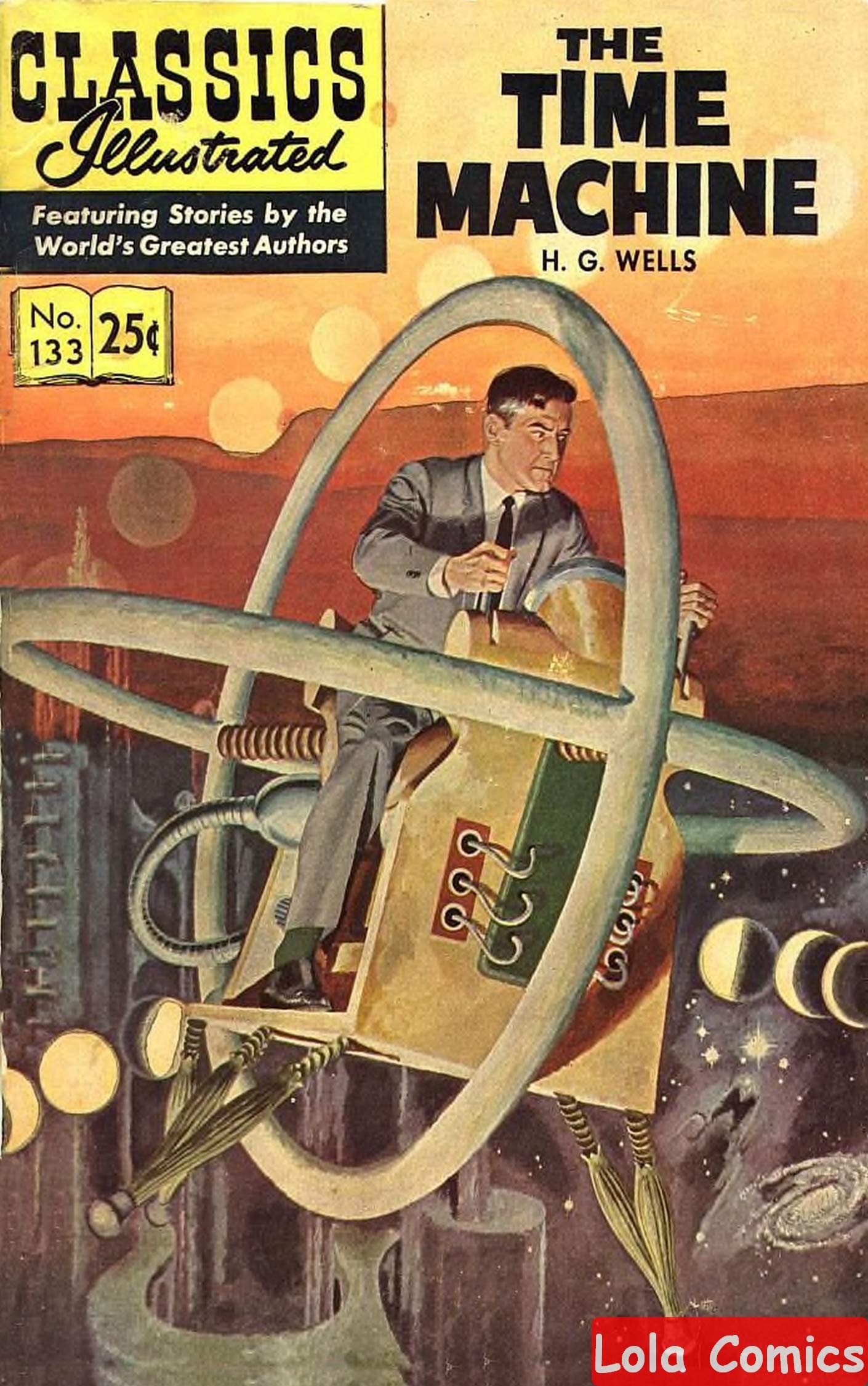Classics Illustrated - The Time Machine by H. G. Wells - Gamebreaker