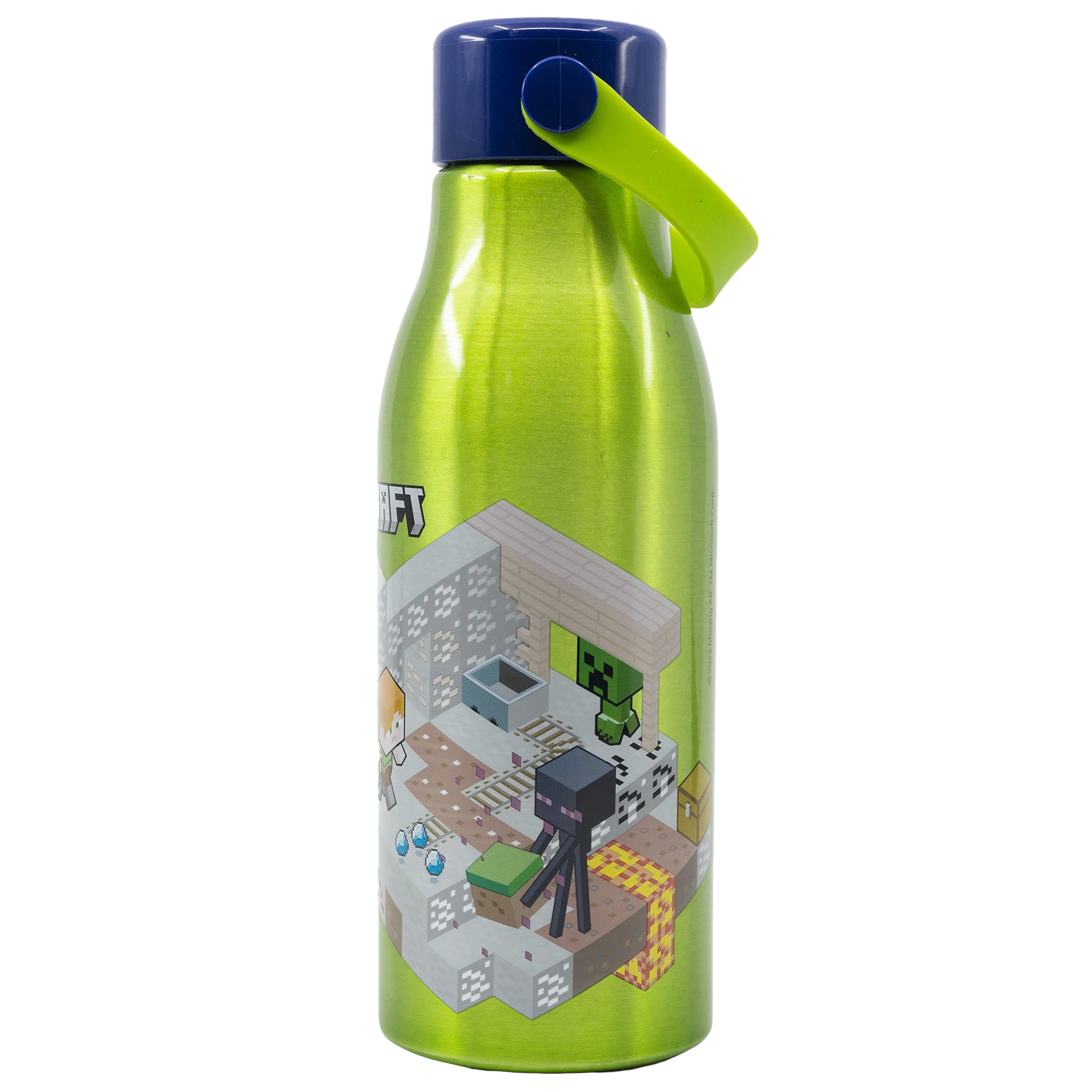 MINECRAFT - Aluminium Bottle with Handle 760ml - Gamebreaker