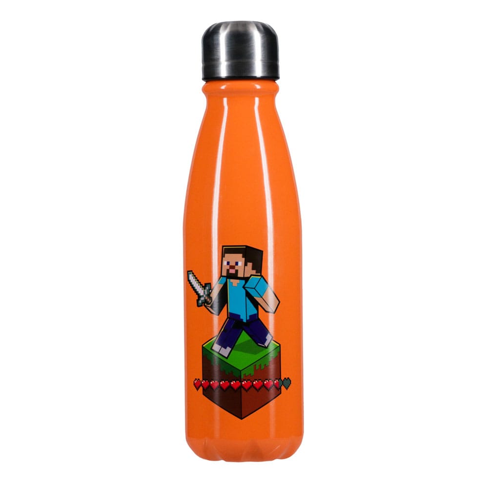 Minecraft Aluminium Water Bottle - Gamebreaker