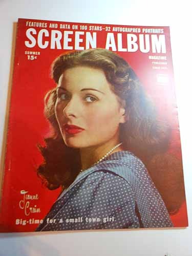 SCREEN ALBUM FALL 1947 magazine features and data on 100 stars ...