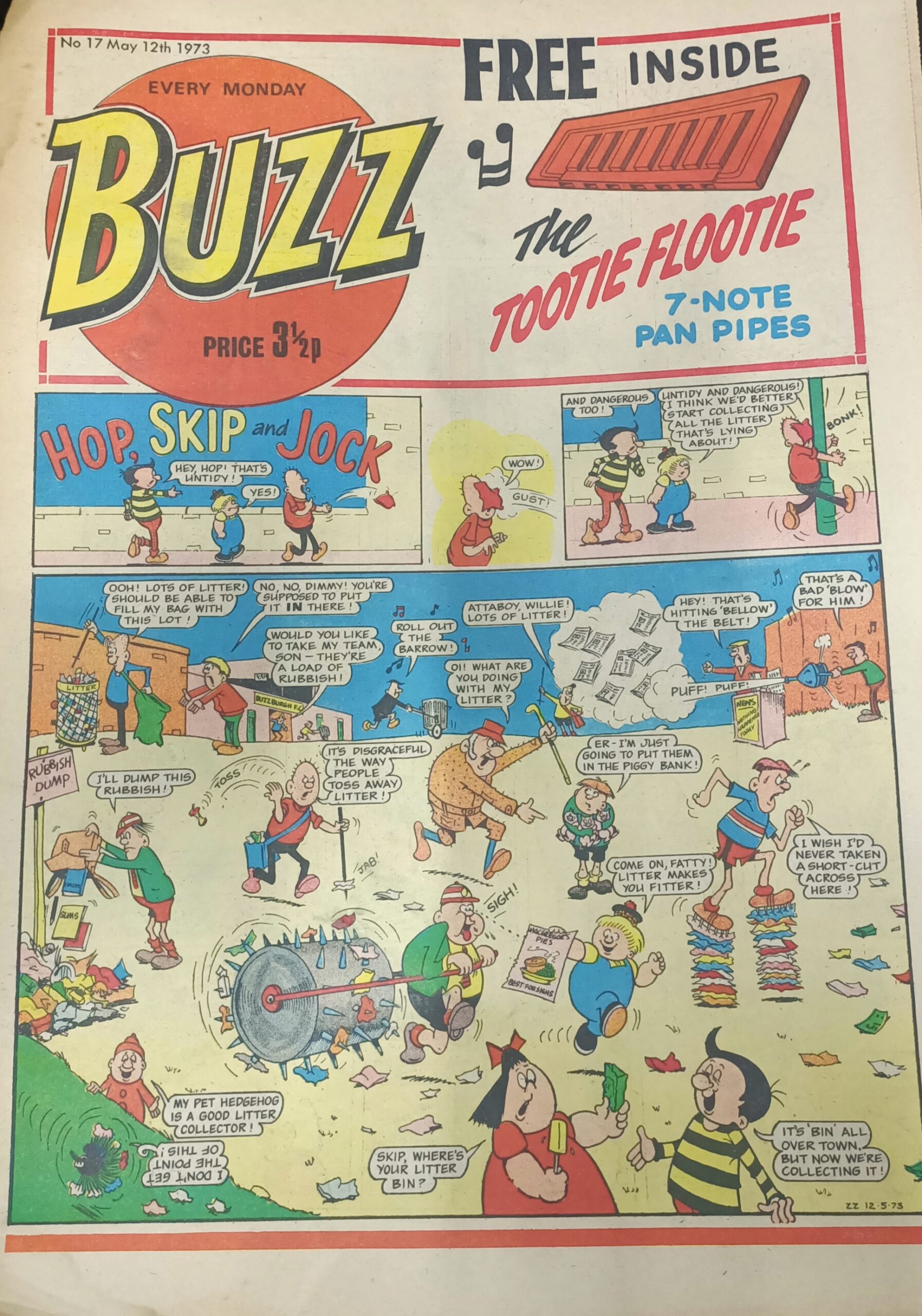 Buzz Comic - No. 17 - May 12th 1973 - Gamebreaker