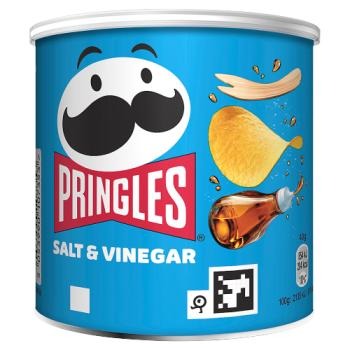 Pringles Salt and Vinegar 40g - Gamebreaker