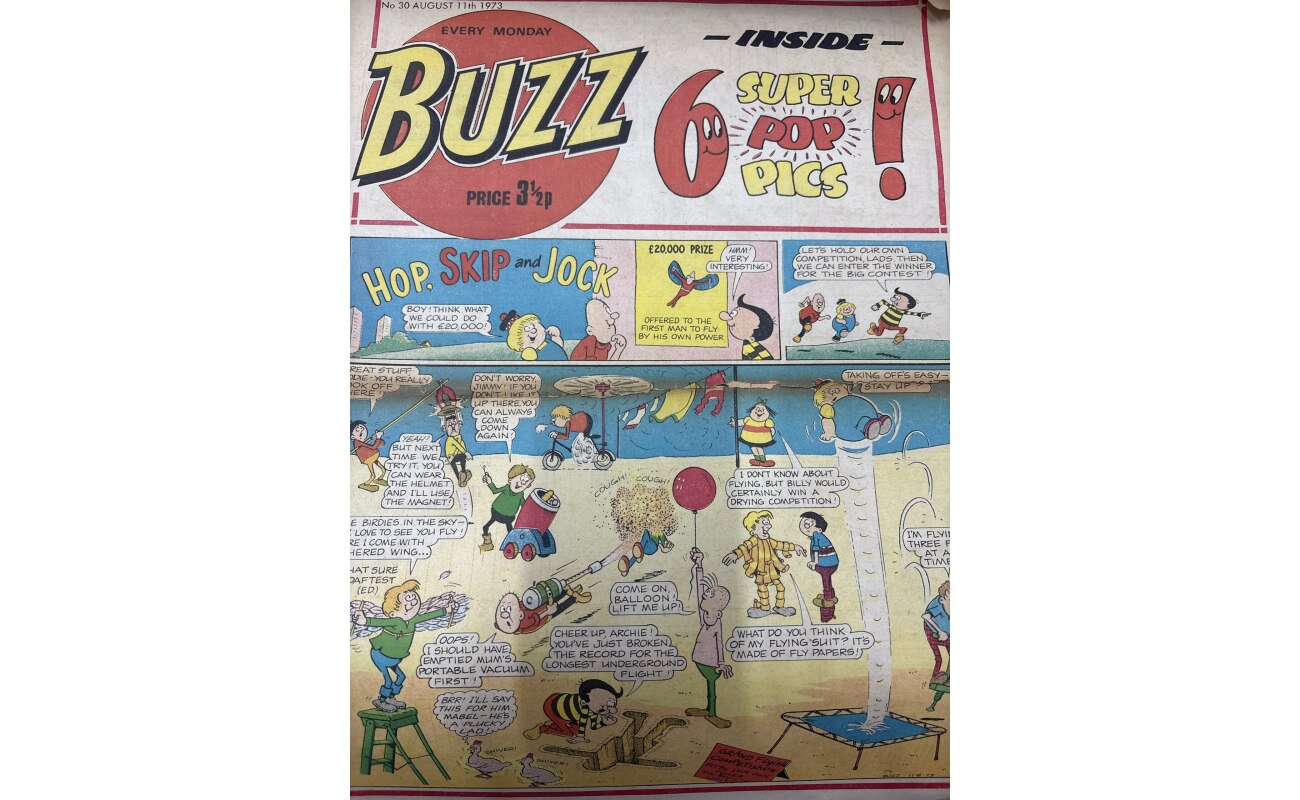 Buzz Comic - No 30 - August 11th 1973 - Gamebreaker