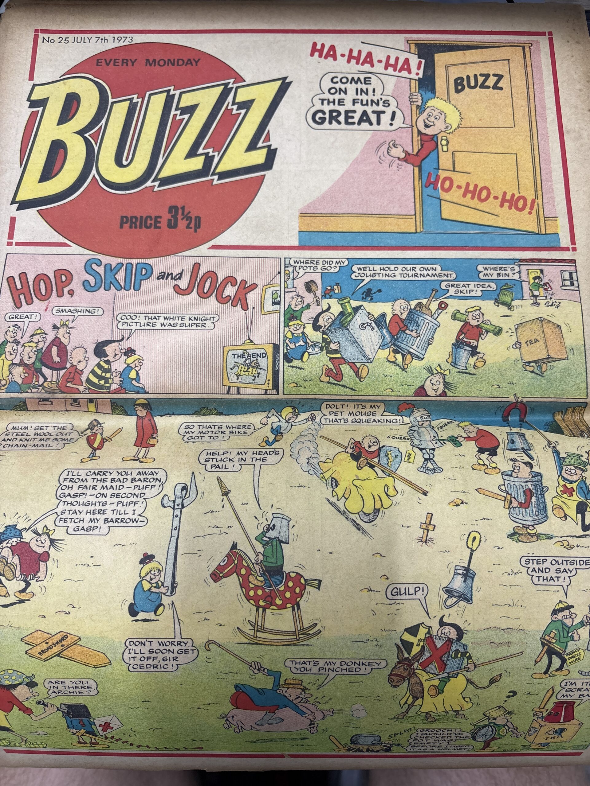 Buzz Comic - No 25 - July 7th 1973 - Gamebreaker