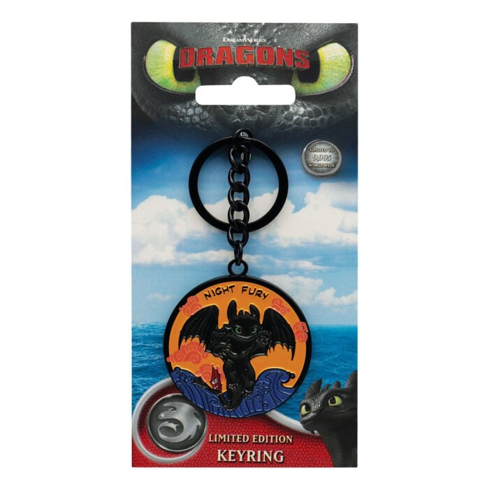 How to Train Your Dragon Keychain Night Fury Limited Edition - Gamebreaker