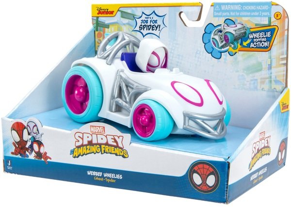Spidey Pull Back Vehicle Ghost Spider - Gamebreaker