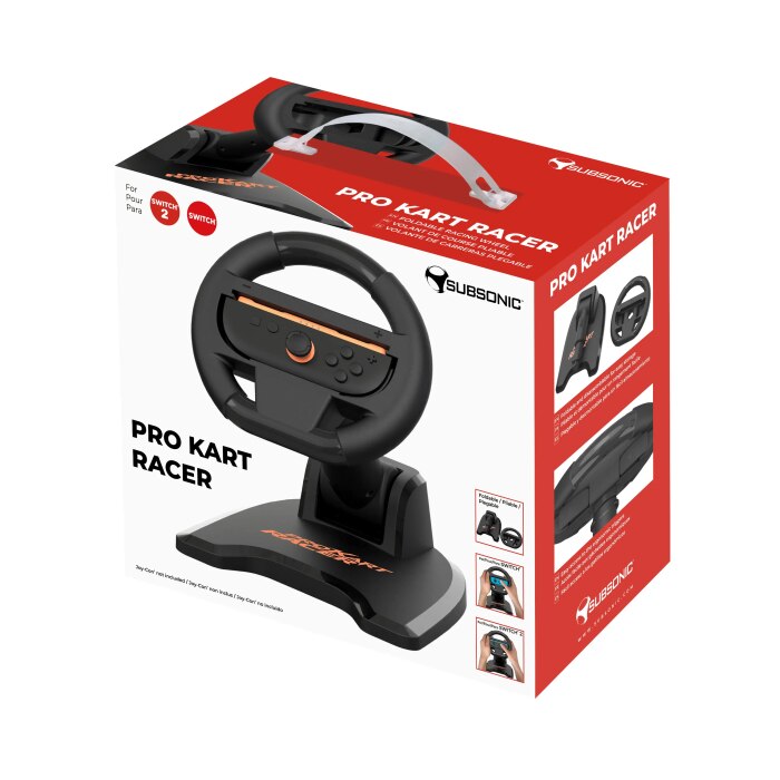 Foldable steering wheel for Nintendo Switch 2 & Switch - Gamebreaker