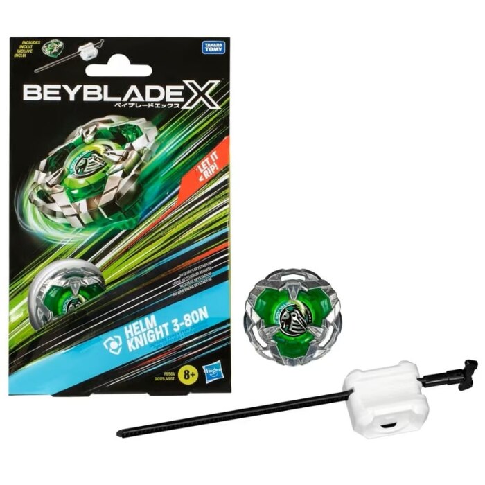 BEYBLADE X - Helm Knight 3-80N Starter Pack - Gamebreaker