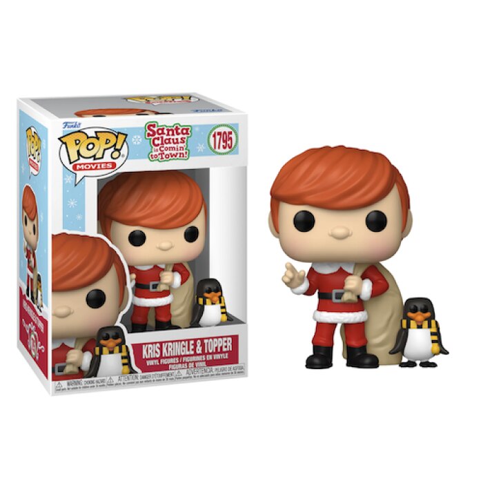 Funko Pop! Santa Claus is Coming to Town: Kris with Topper 1795 ...